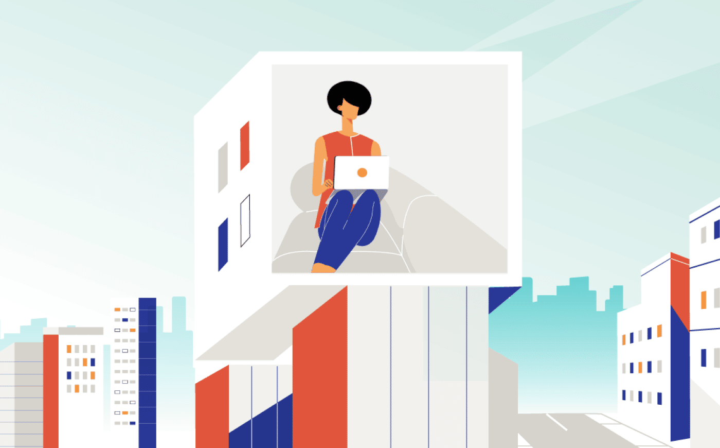 Interactive 2D Infographic - Digital Apple