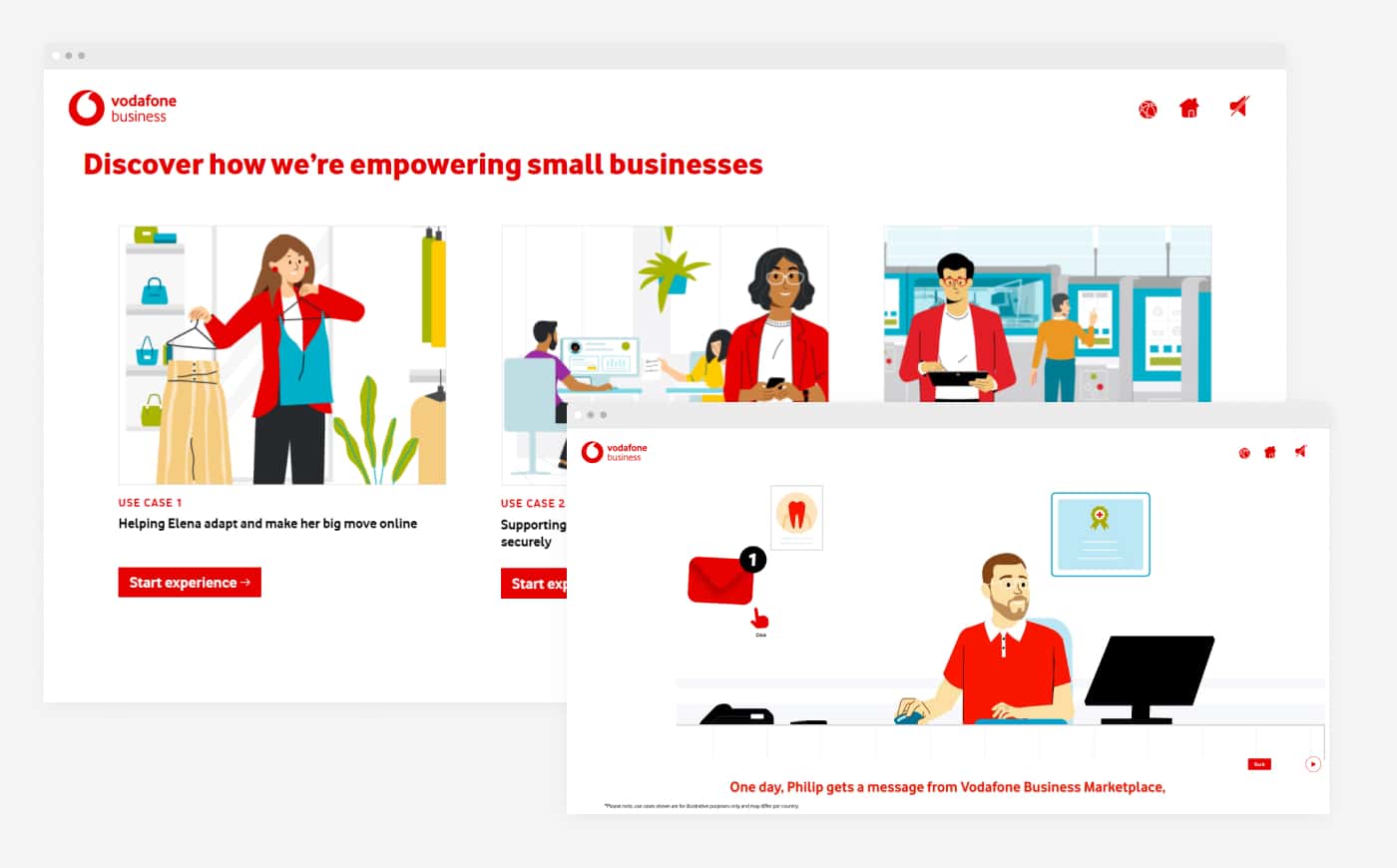 Interactive 2D Infographic - Digital Apple